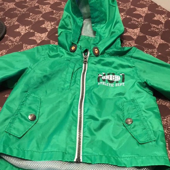Carter's | Jackets & Coats | Carters Green Jacket 24 Months Varsity ...